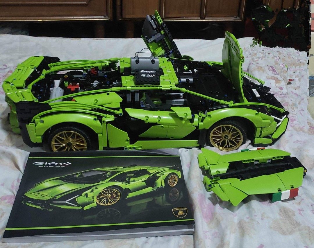 Lego Lamborghini Sian technic, Hobbies & Toys, Toys & Games on Carousell