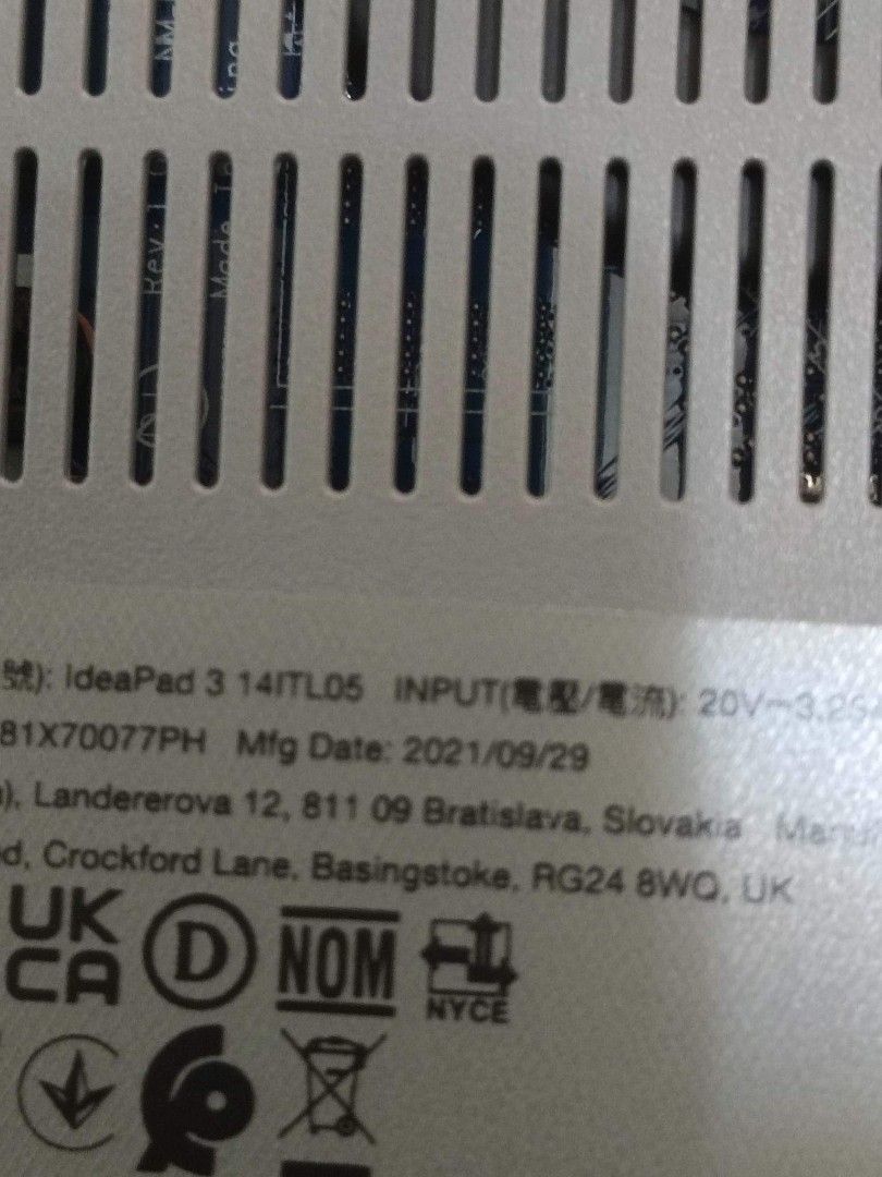 Lenovo 81x7 Intel Core i3 11th gen 8GB RAM 512GB SSD, Computers & Tech ...