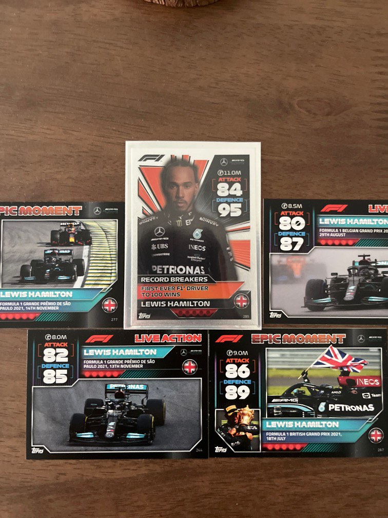 Lewis Hamilton 2022 F1 Turbo Attax, Hobbies & Toys, Toys & Games on ...