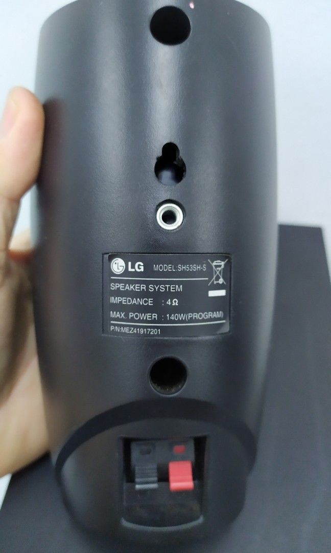 LG Speaker System Model : SH53SH-w, Audio, Soundbars, Speakers ...