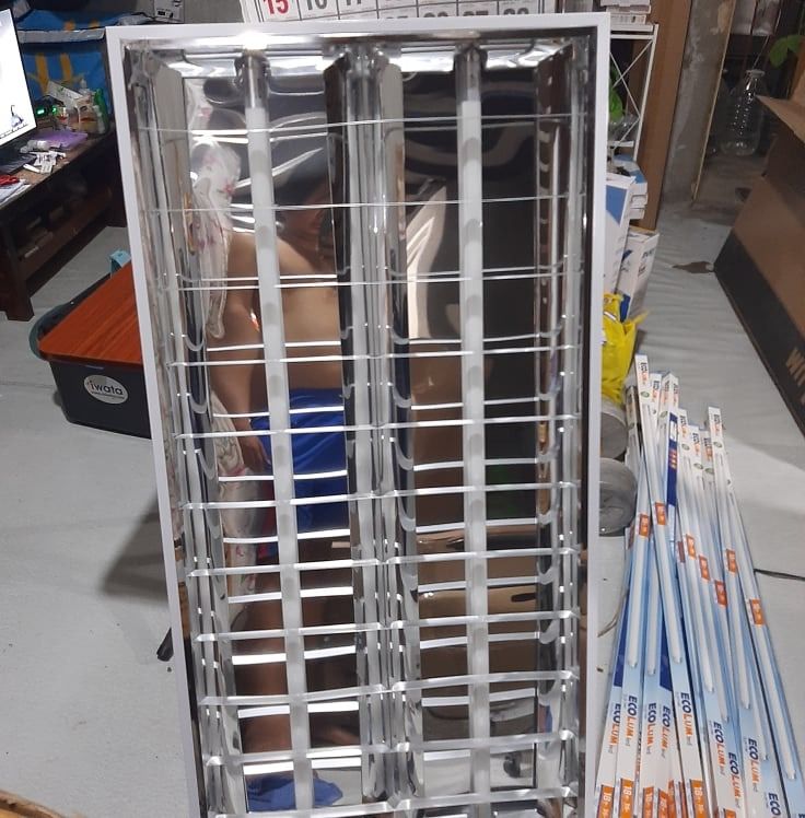 Lighting Fixtures - Troffer/Louver Lights With Bulbs, Furniture & Home ...