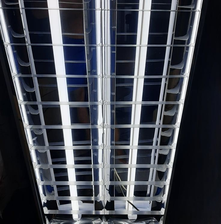 Lighting Fixtures - Troffer/Louver Lights With Bulbs, Furniture & Home ...
