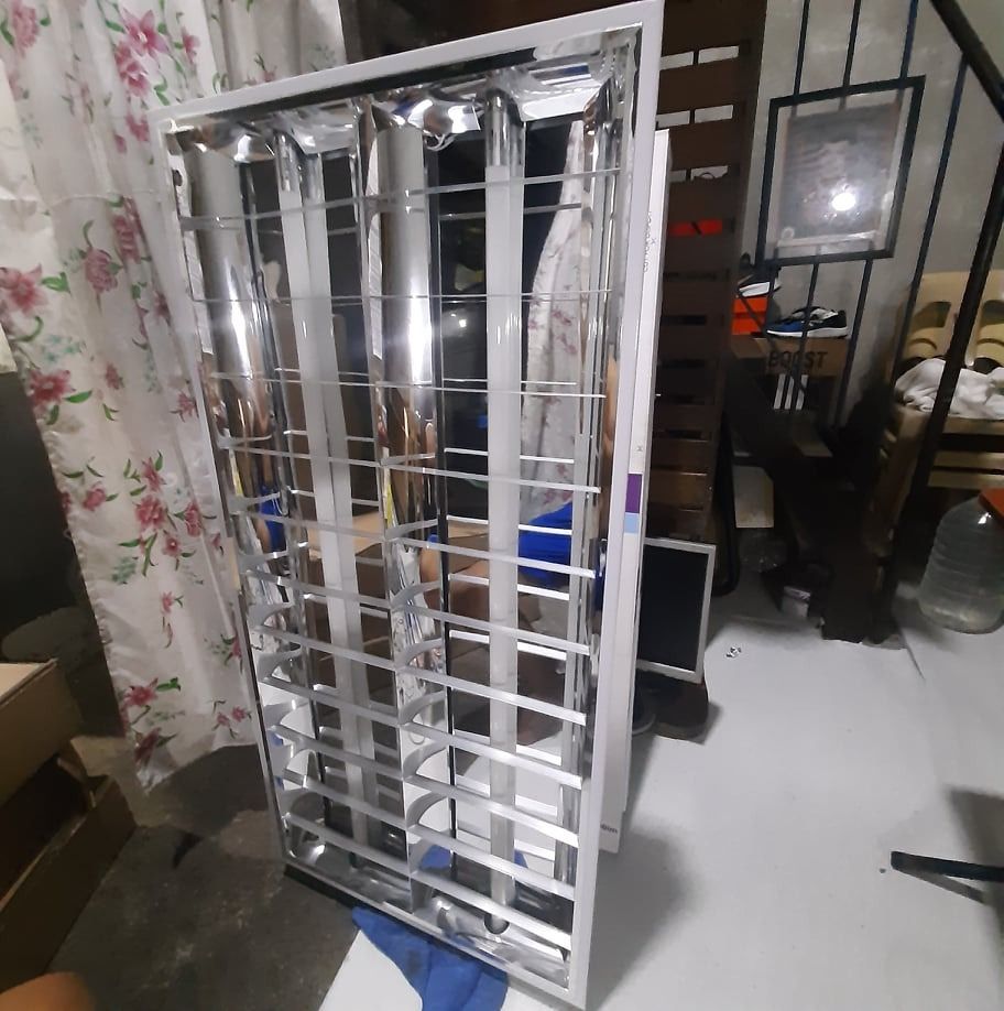 Lighting Fixtures - Troffer/Louver Lights With Bulbs, Furniture & Home ...