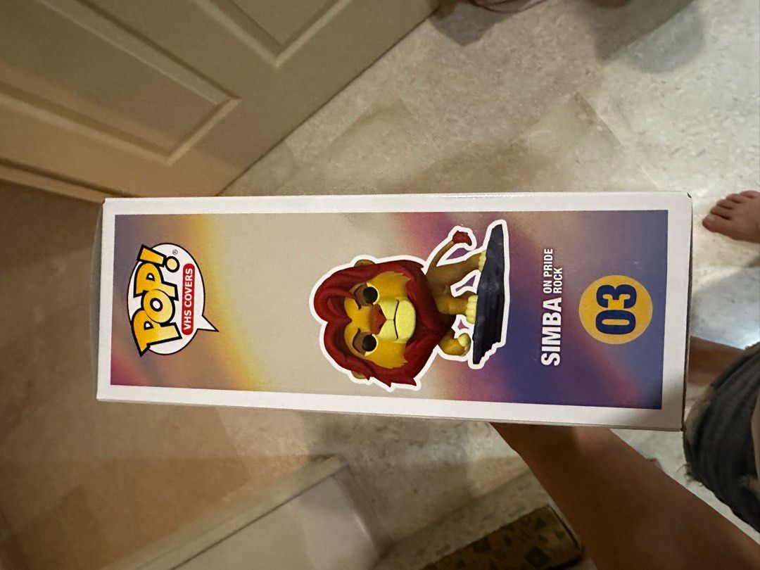 Lion king simba on pride rock VHS cover Amazon exclusive Disney funko ...