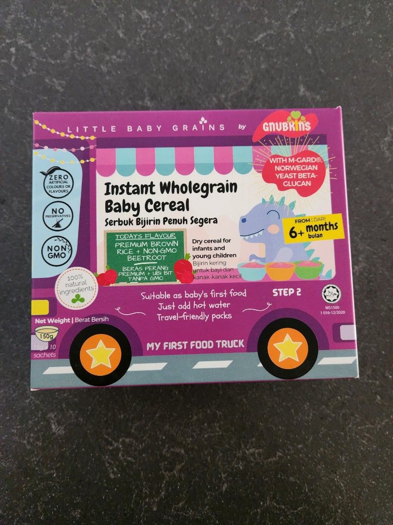 Little Baby Grains by Gnubkins Instant Baby Cereal, Babies & Kids ...