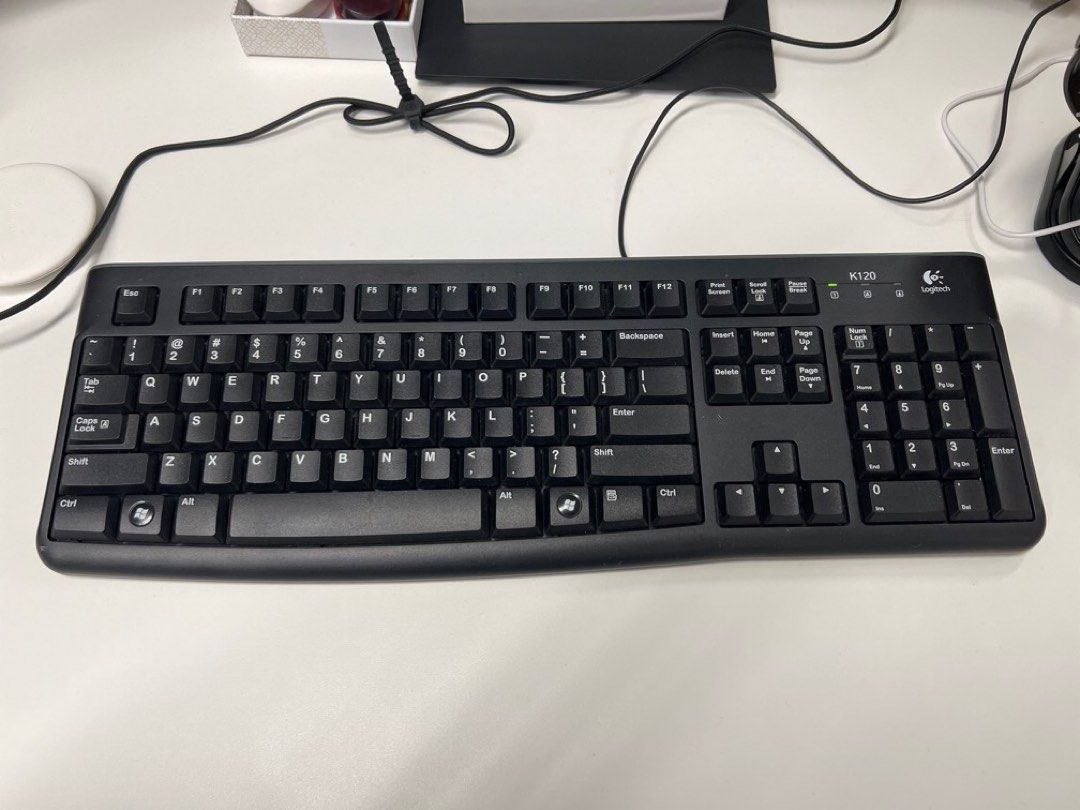 Logitech KeyBoard K120 (USB Wired), Computers & Tech, Parts ...