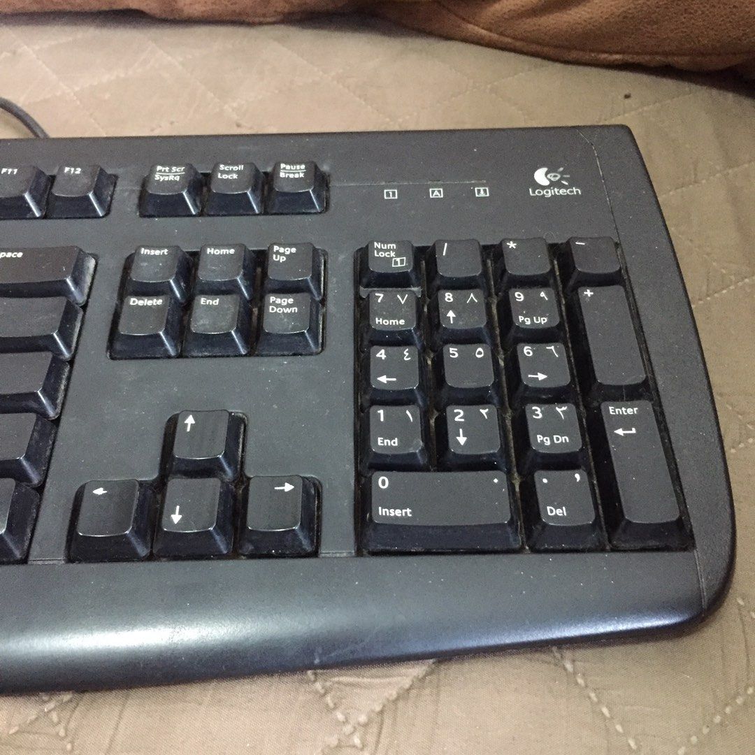 Logitech Wired Computer Keyboard Computers And Tech Parts And Accessories Computer Keyboard On