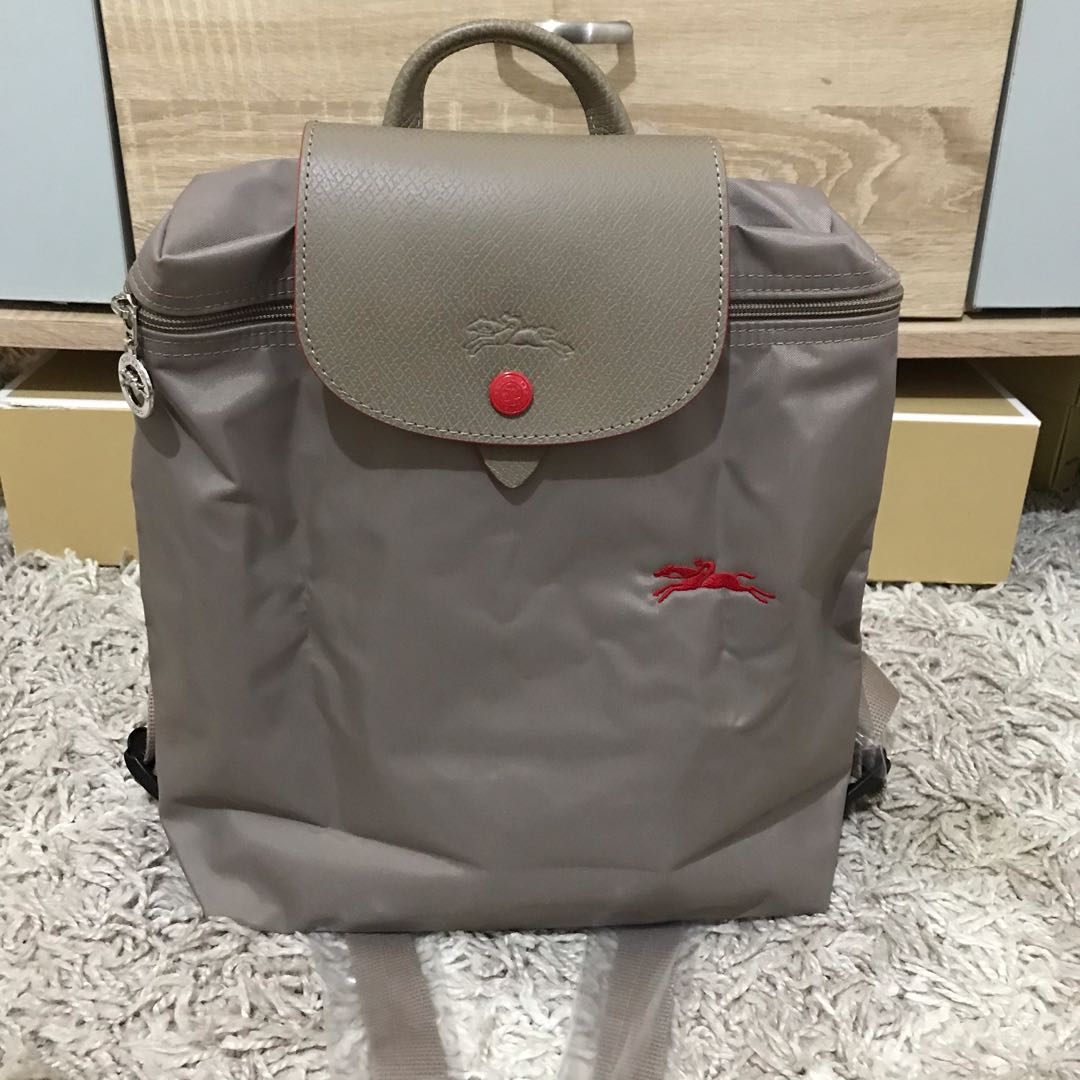 Longchamp club backpack, Women's Fashion, Bags & Wallets, Backpacks on ...