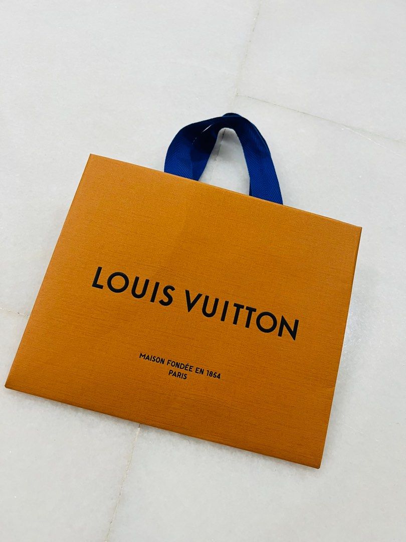 Lv paper bag, Luxury, Accessories on Carousell
