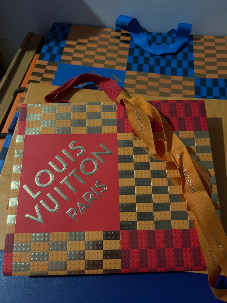 LV Paper bag, Luxury, Bags & Wallets on Carousell