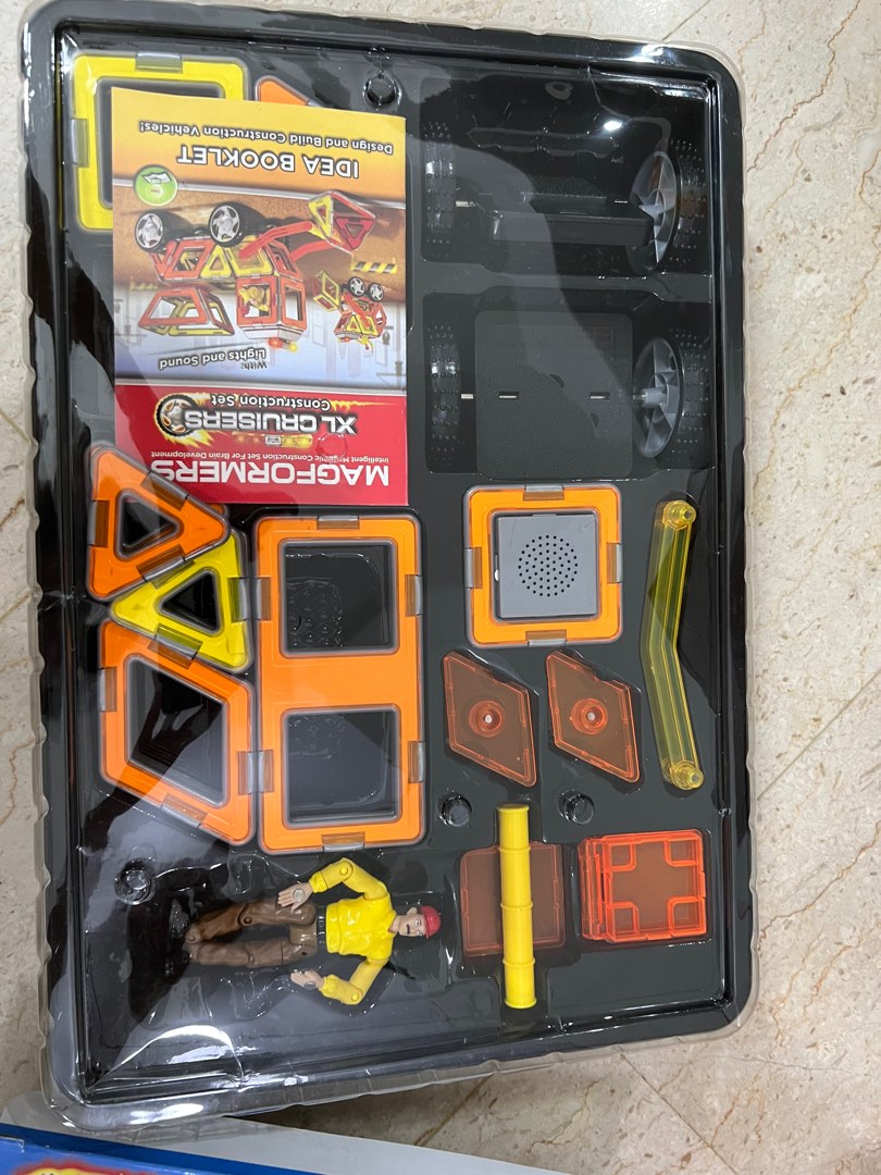 Magnetic construction set, Hobbies & Toys, Toys & Games on Carousell
