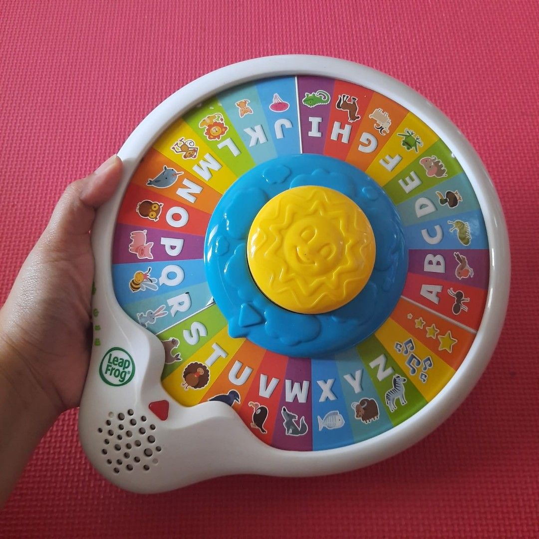 Mainan Edukasi Leapfrog Spin and Learn Alphabet, Bayi & Anak, Mainan ...