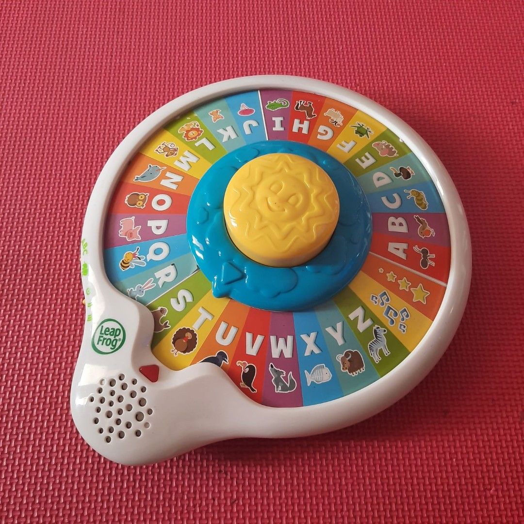 Mainan Edukasi Leapfrog Spin and Learn Alphabet, Bayi & Anak, Mainan ...