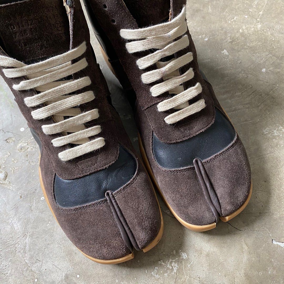 Maison Margiela - Line 22 Tabi Gats Trainer High, Men's Fashion ...