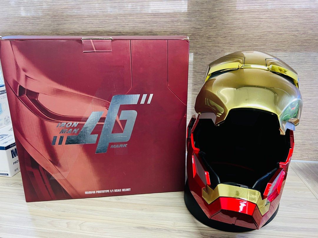 Marvel Captain America Civil War Iron Man Mark 46 Prototype 1/1 Scale ...