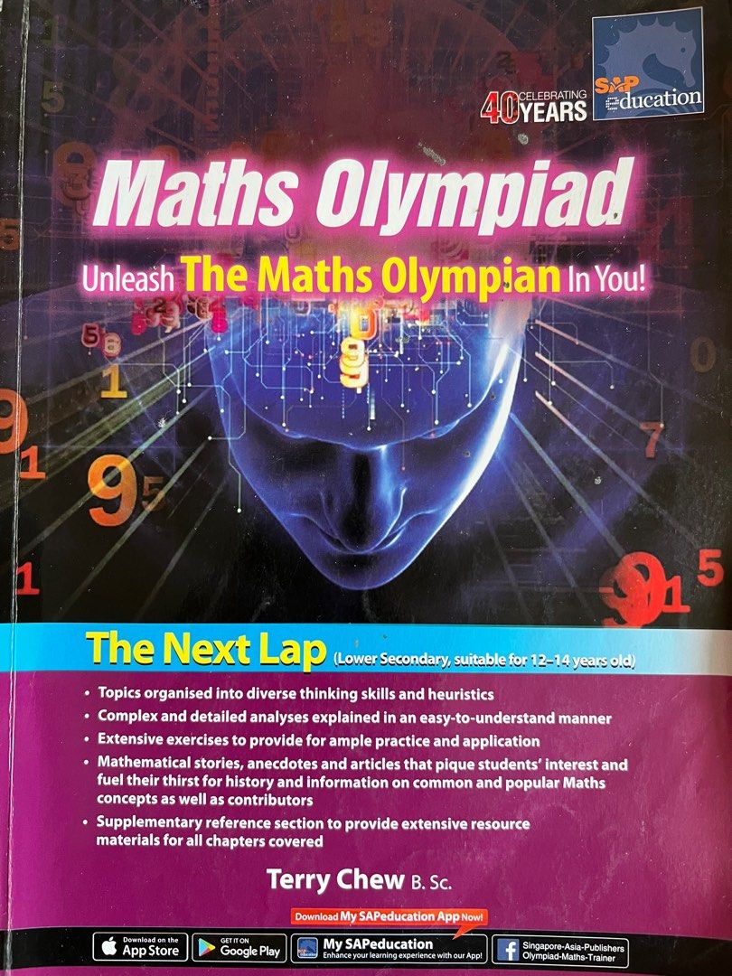 Math Olympiad Books for Primary and Lower Secondary, Hobbies & Toys ...