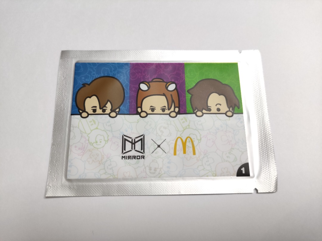 McDonald’s baby mirror Card 麥當勞鏡仔卡 (未拆) Keung To 姜濤 stanley tiger 團卡 盲卡 ...