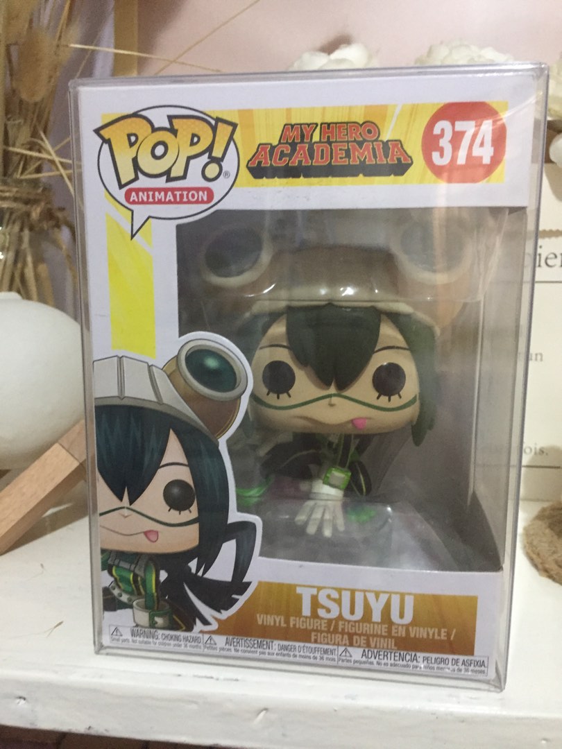 MHA Tsuyu Funko Pop, Hobbies & Toys, Toys & Games on Carousell