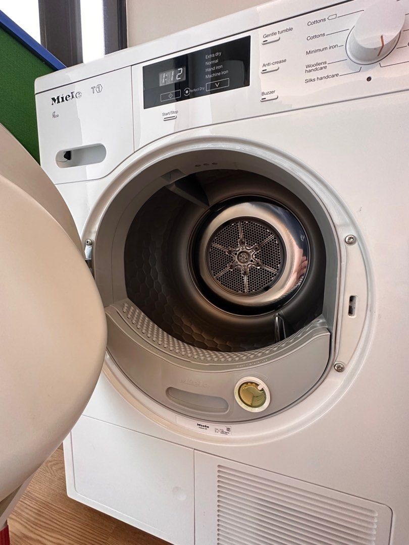 Miele T1 dryer - perfect, fast drying, TV & Home Appliances, Washing ...