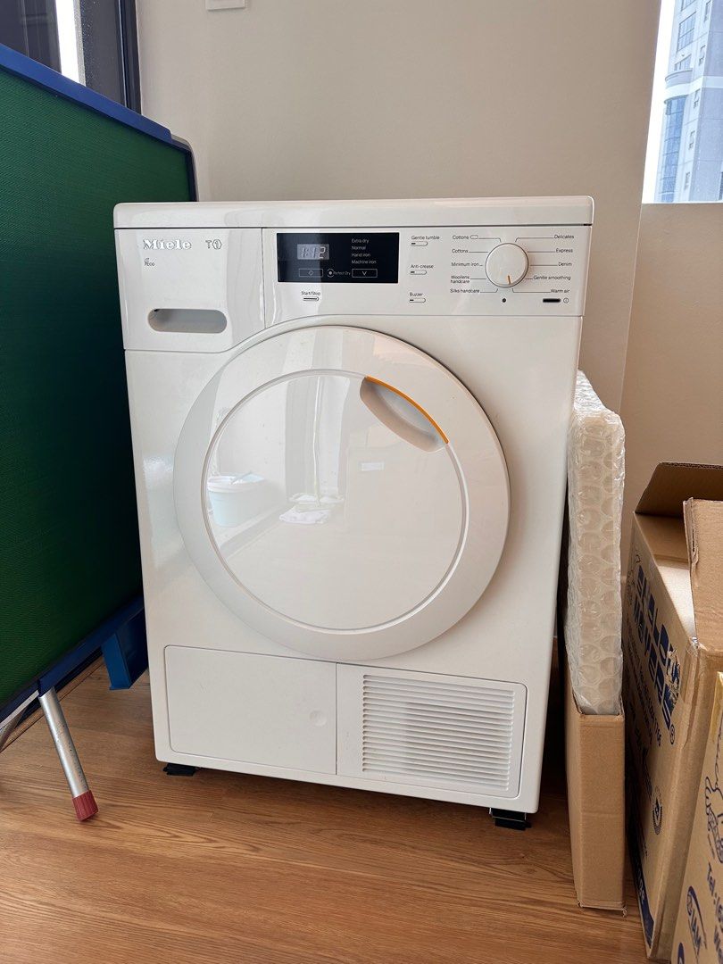 Miele T1 dryer - perfect, fast drying, TV & Home Appliances, Washing ...