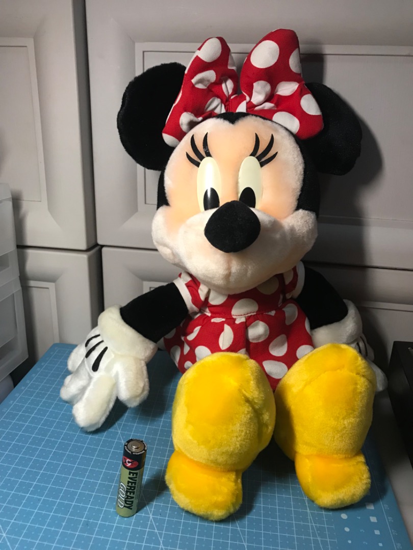 Minnie Mouse stuff toy, Hobbies & Toys, Toys & Games on Carousell