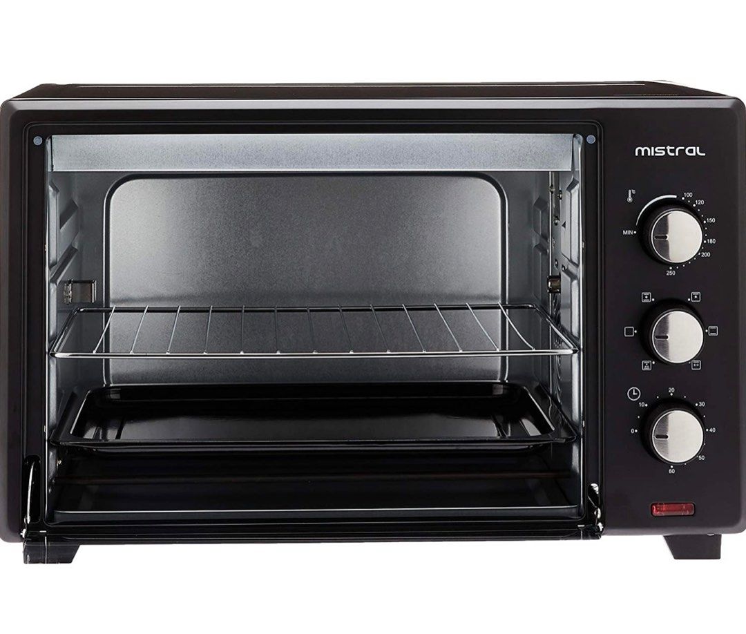 MISTRAL Electric Oven, Black, 35 L, MO350 Display Set $55, TV & Home ...
