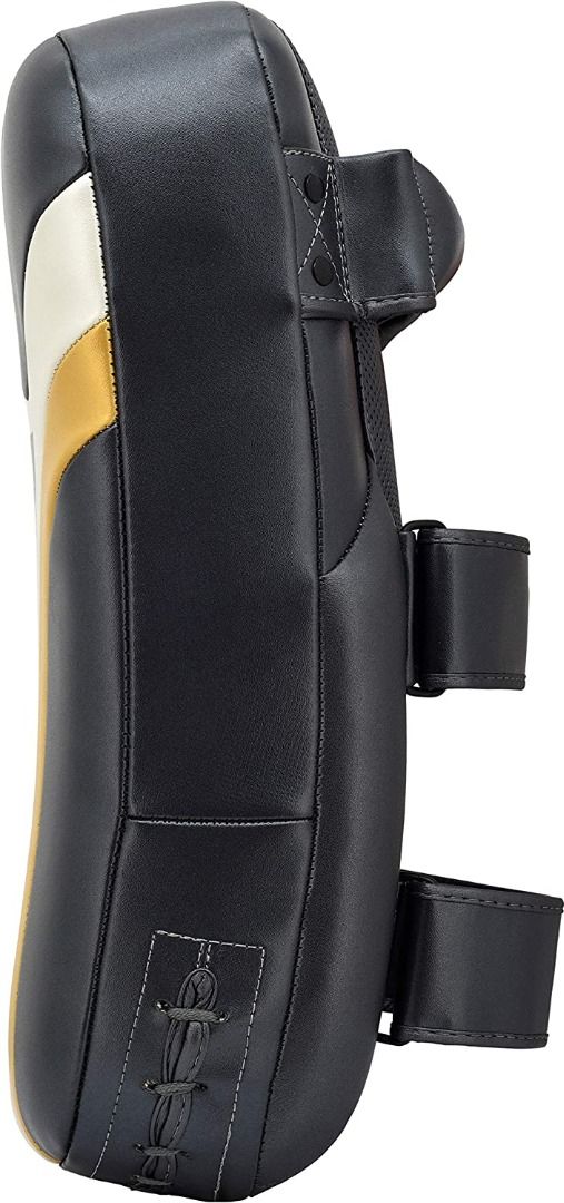 MMA Thai Pad for Training,Maya Hide Leather Curved Kick boxing Strike ...