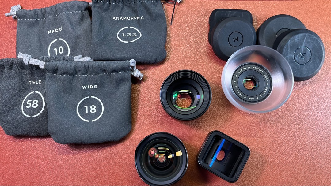 Moment lens set, Photography, Lens & Kits on Carousell