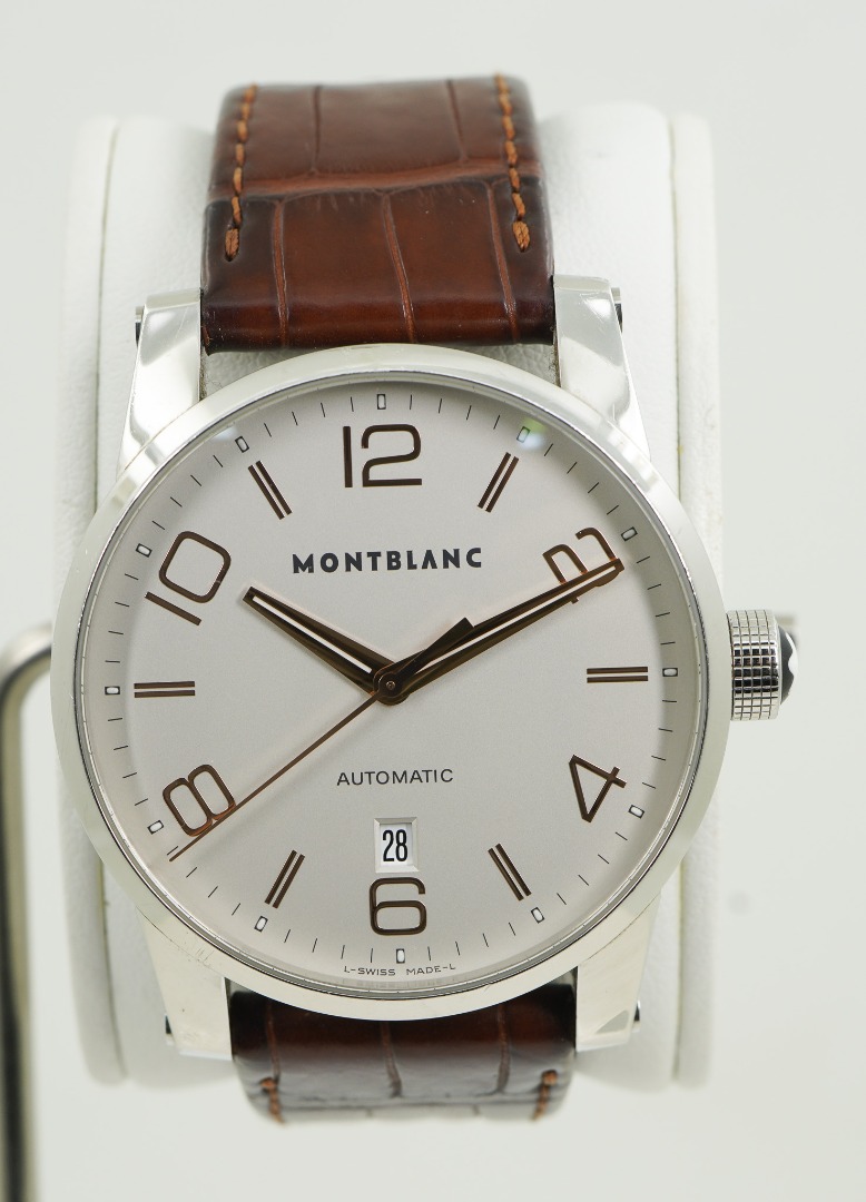 Mont Blanc Time Walker 101550, box and papers., Luxury, Watches on ...