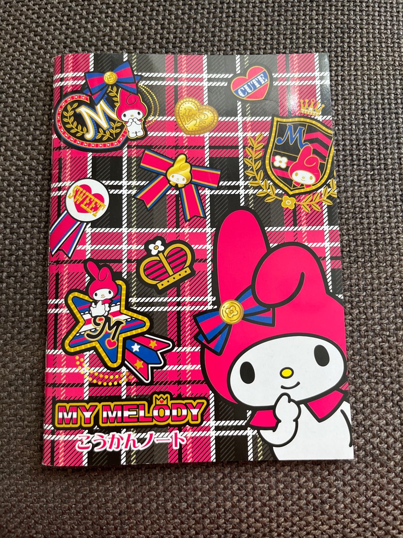My Melody Note Book, Hobbies & Toys, Stationery & Craft, Stationery ...