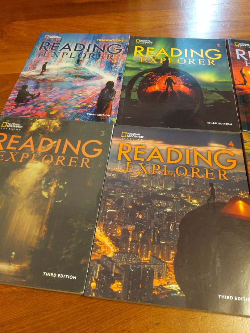 National Geographic Reading Explorer Whole Series, Hobbies & Toys ...