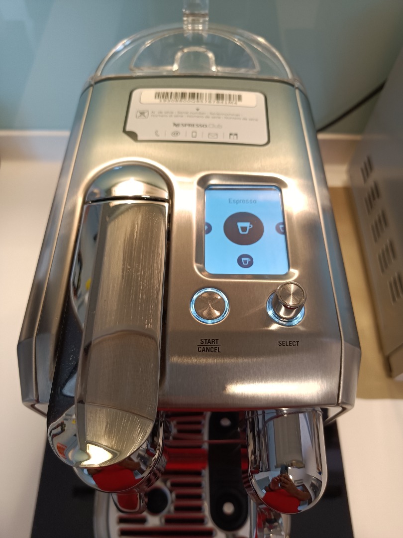 Nespresso Creastista Plus Digital Coffee Machine, TV & Home Appliances ...
