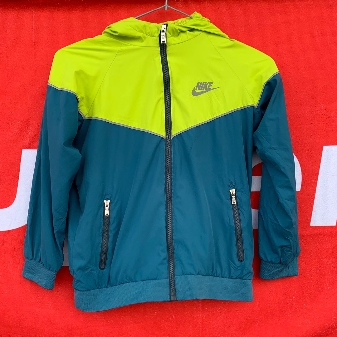 Nike Two tone windbreaker Jacket, Babies & Kids, Babies & Kids Fashion ...