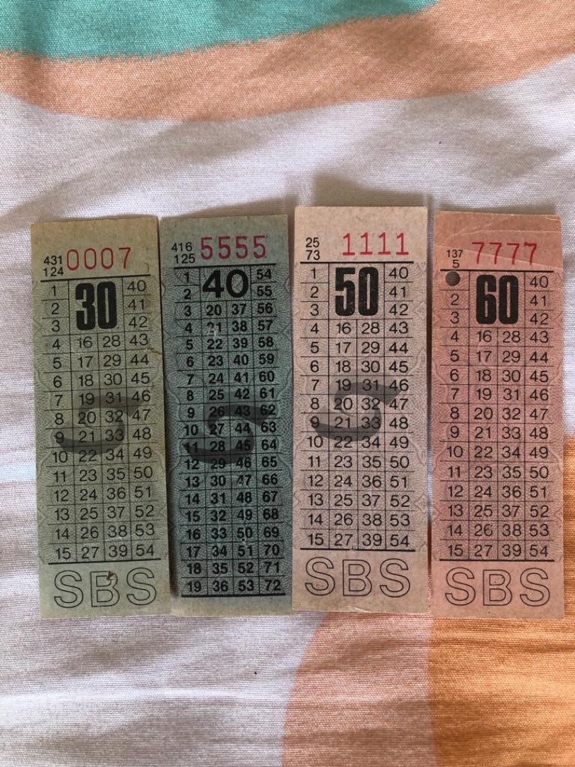 Old SBS bus tickets, Hobbies & Toys, Memorabilia & Collectibles ...