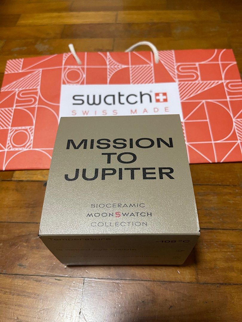 Omega x Swatch Jupiter, Luxury, Watches on Carousell