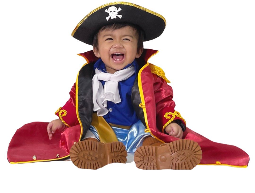 One Piece Gol D Roger Costume Set - Used, Babies & Kids, Babies & Kids ...
