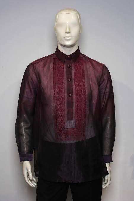 Onesimus Modern Barong Tagalog, Men's Fashion, Tops & Sets, Formal ...