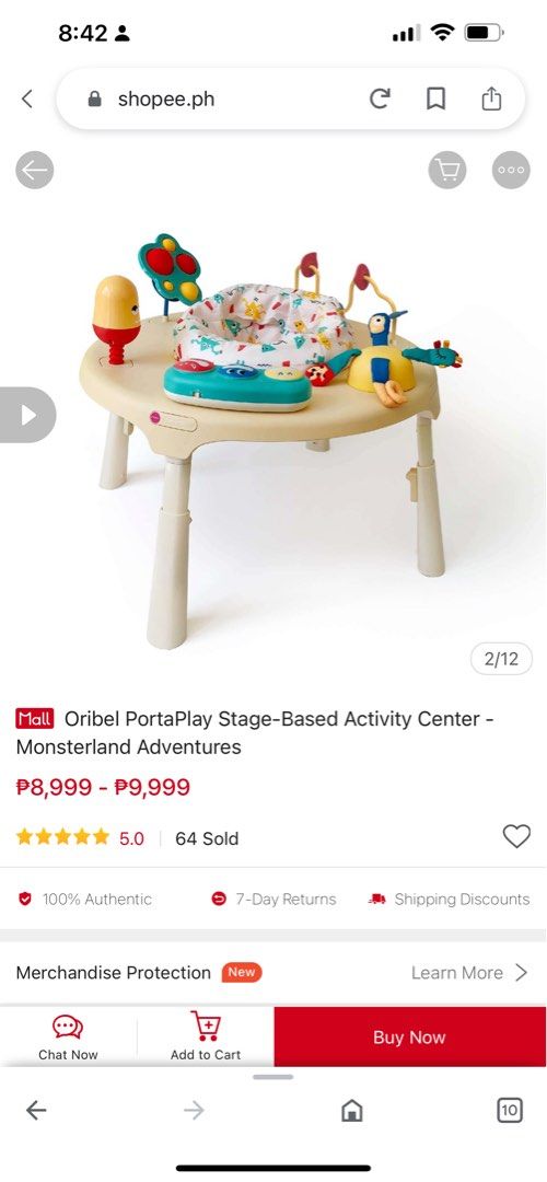 Oribel porta play, Babies & Kids, Baby Nursery & Kids Furniture, Kids ...