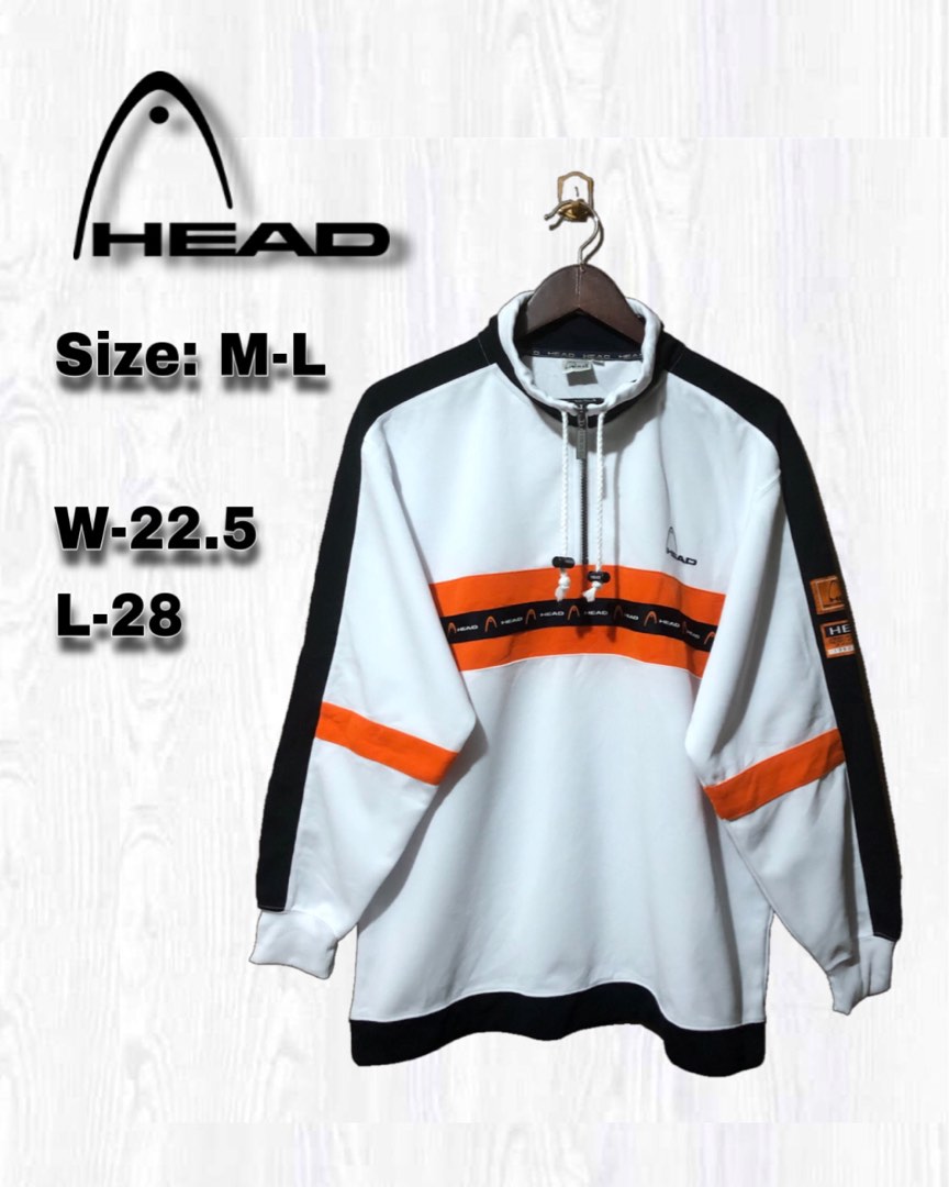 Original HEAD Quarter Zip Track Jacket, Men's Fashion, Coats, Jackets ...