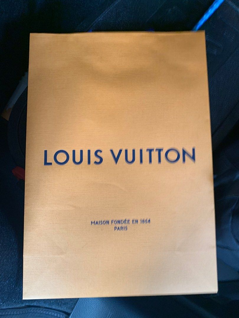 Original Louis Vuitton Paper Bag, Luxury, Bags & Wallets on Carousell