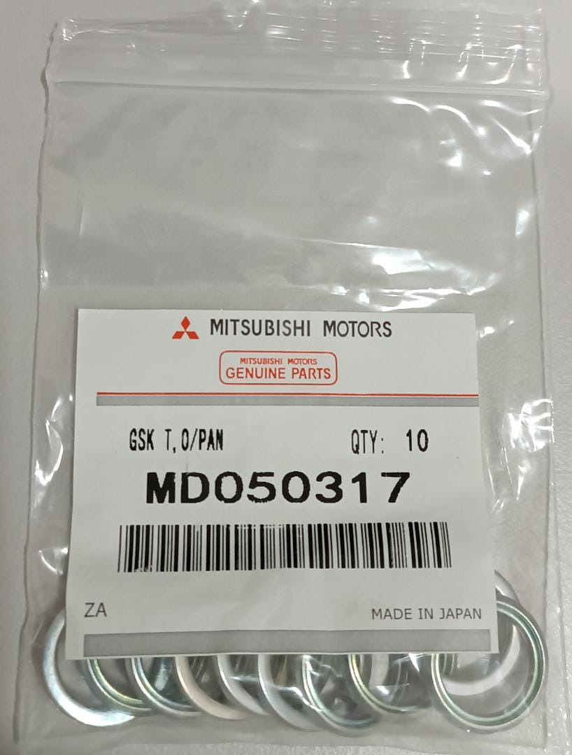 ORIGINAL Mitsubishi Engine Oil Drain Plug Gasket (Model# MD050317 ...