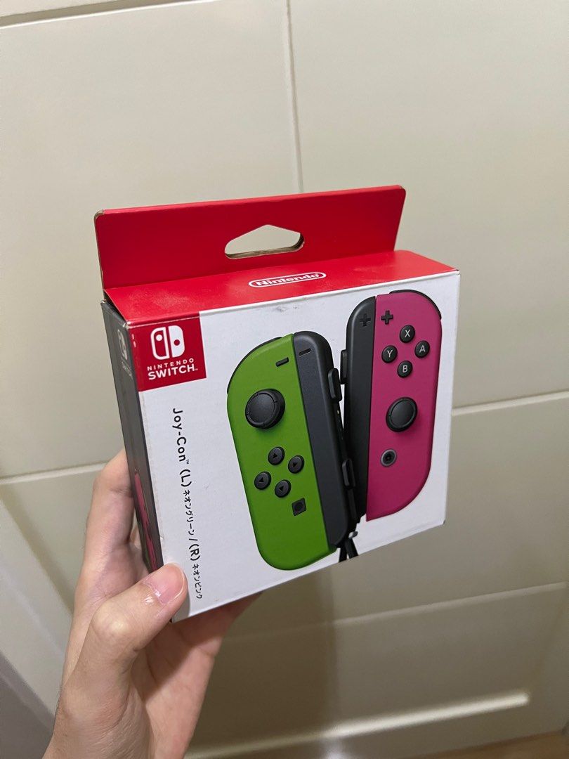 Original Nintendo switch joycons with strap and FREE storage bag ...