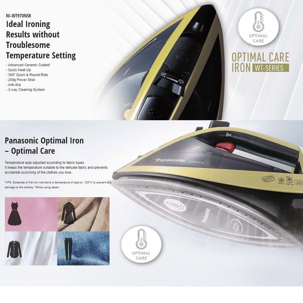 Panasonic Multi Directional Iron, TV & Home Appliances, Irons ...