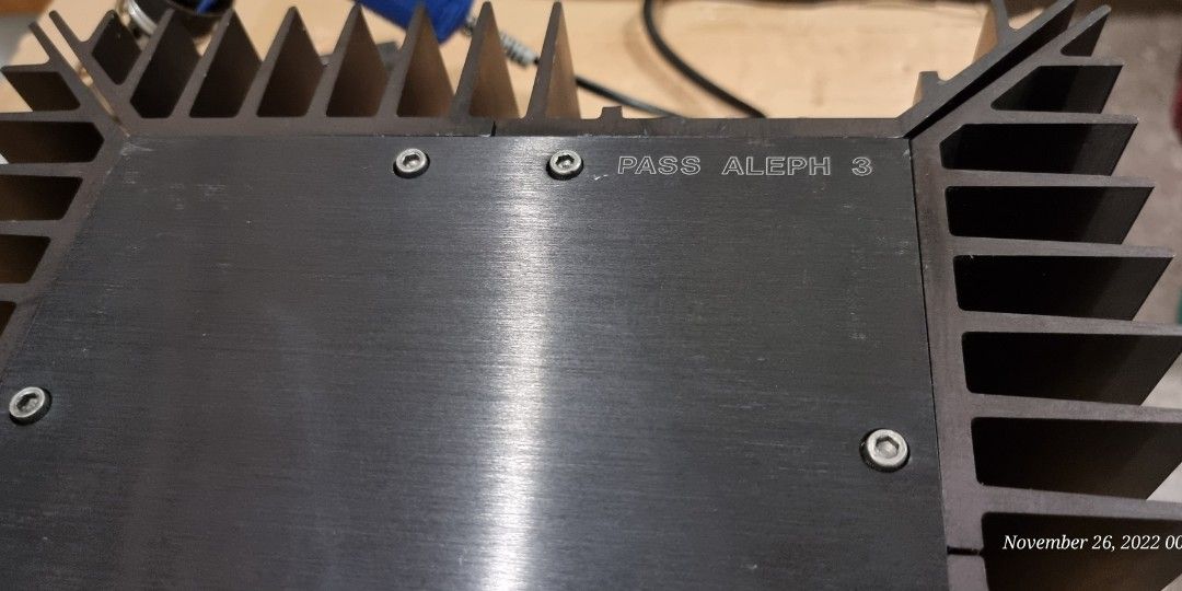 Pass Labs Aleph 3 Pure Class A Power Amplifier, Audio, Soundbars ...