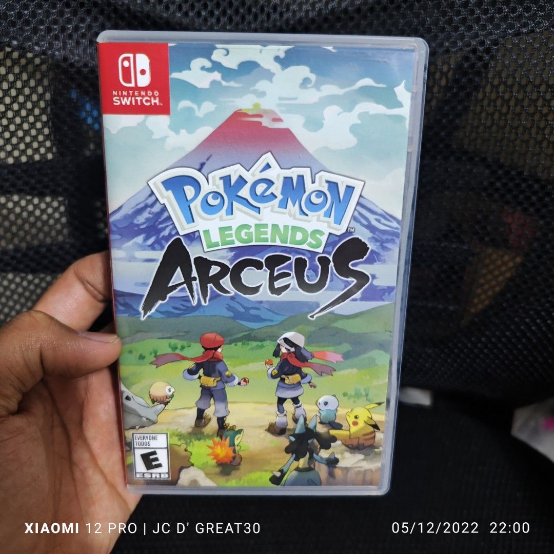 Pokemon legeds Arceus switch game, Video Gaming, Video Games, Nintendo ...