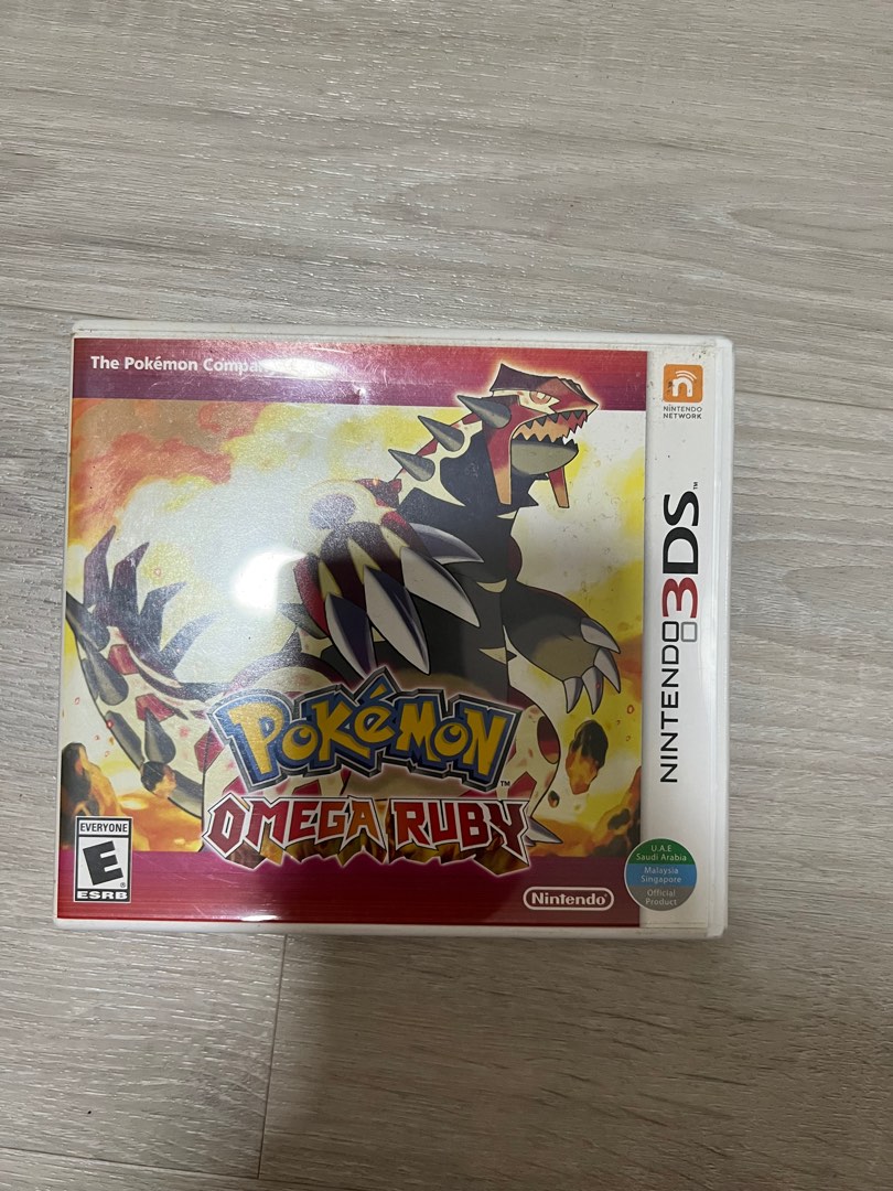 pokemon omega ruby 3ds, Video Gaming, Video Games, Nintendo on Carousell
