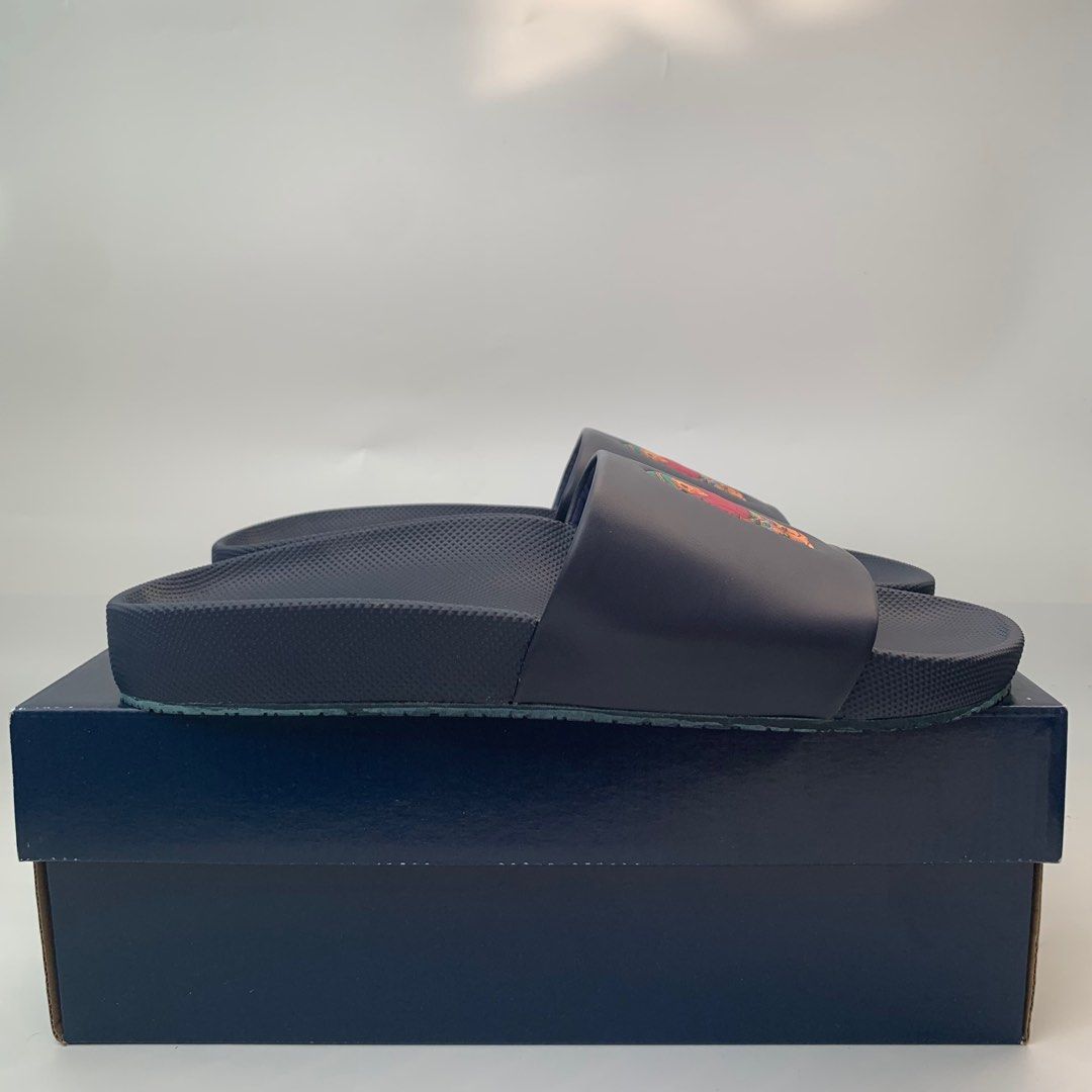 POLO RALPH LAUREN CAYSON BEAR CASUAL SANDALS SLIDE, Men's Fashion ...