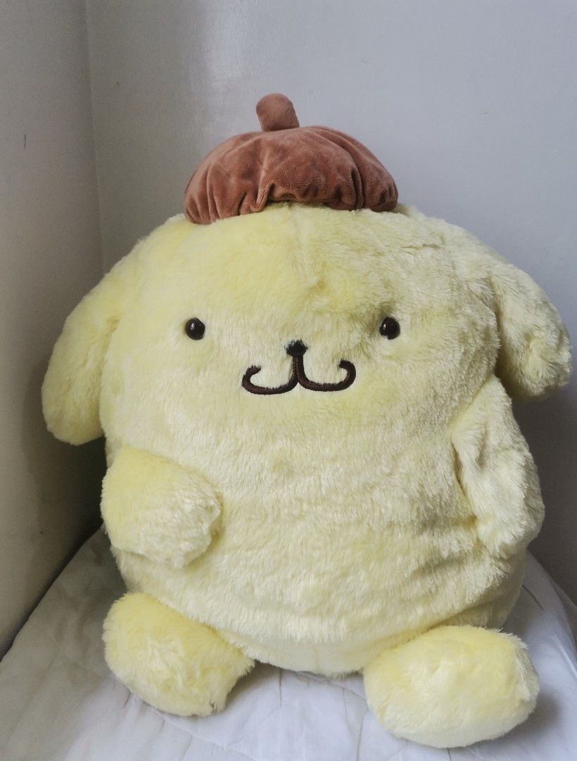 Pompompurin Jumbo Plush, Hobbies & Toys, Toys & Games on Carousell
