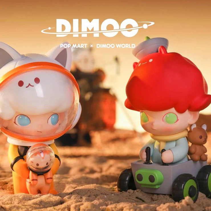 POPMART Dimoo Space Travel Series, Hobbies & Toys, Toys & Games on ...