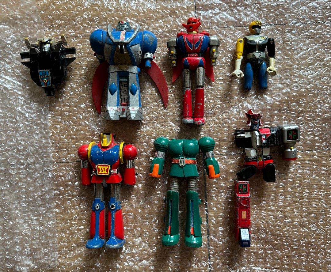 Popy Volt Panzer Voltes V (no box) + free vintage robots, Hobbies ...